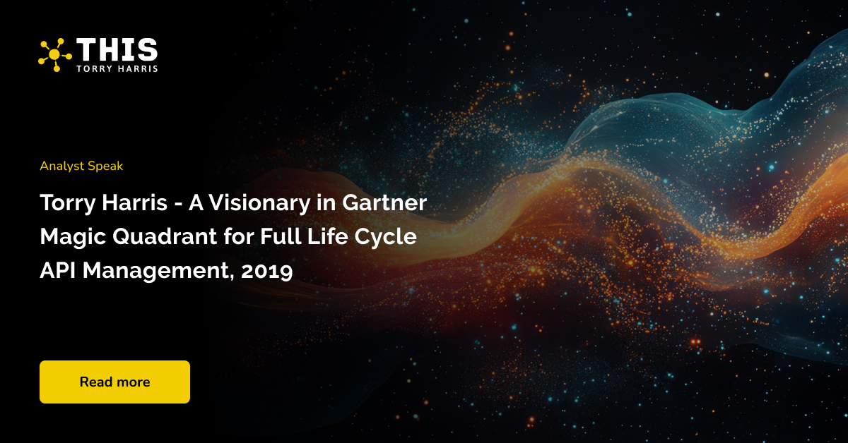 Gartner API Management Magic Quadrant 2019