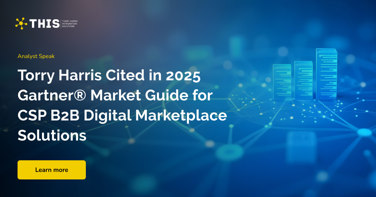 Torry Harris in Gartner CSP B2B Digital Marketplace Report 2025