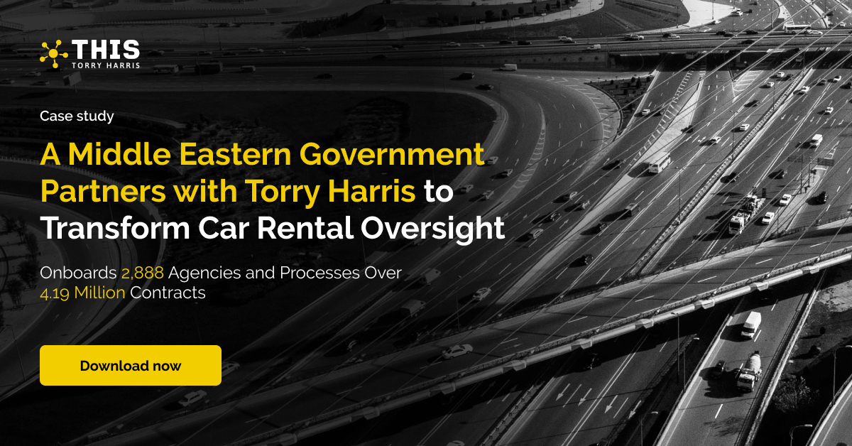 Middle East Govt & Torry Harris Transform Car Rental Oversight | Case Study