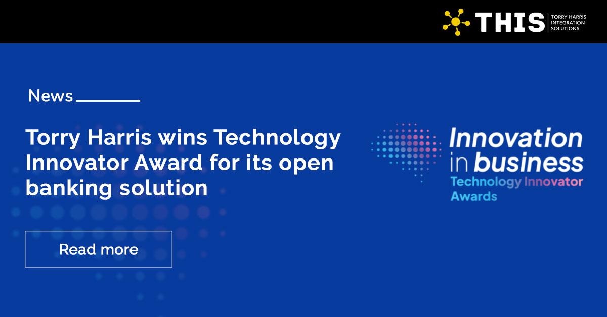 Torry Harris wins Technology Innovator Award for its open banking solution